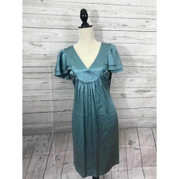 Chetta B | Dresses | Chetta B Peter Noviello Sherrie Bloom Silk Dress ...